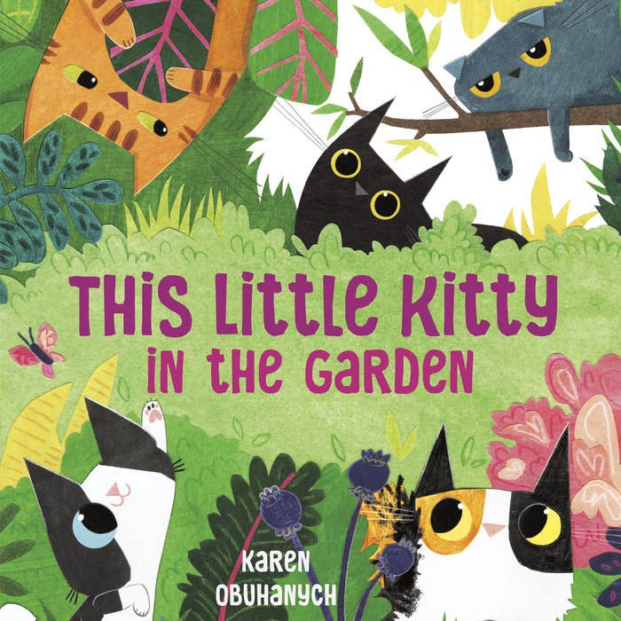 This Little Kitty in Garden – Black Cat Fables
