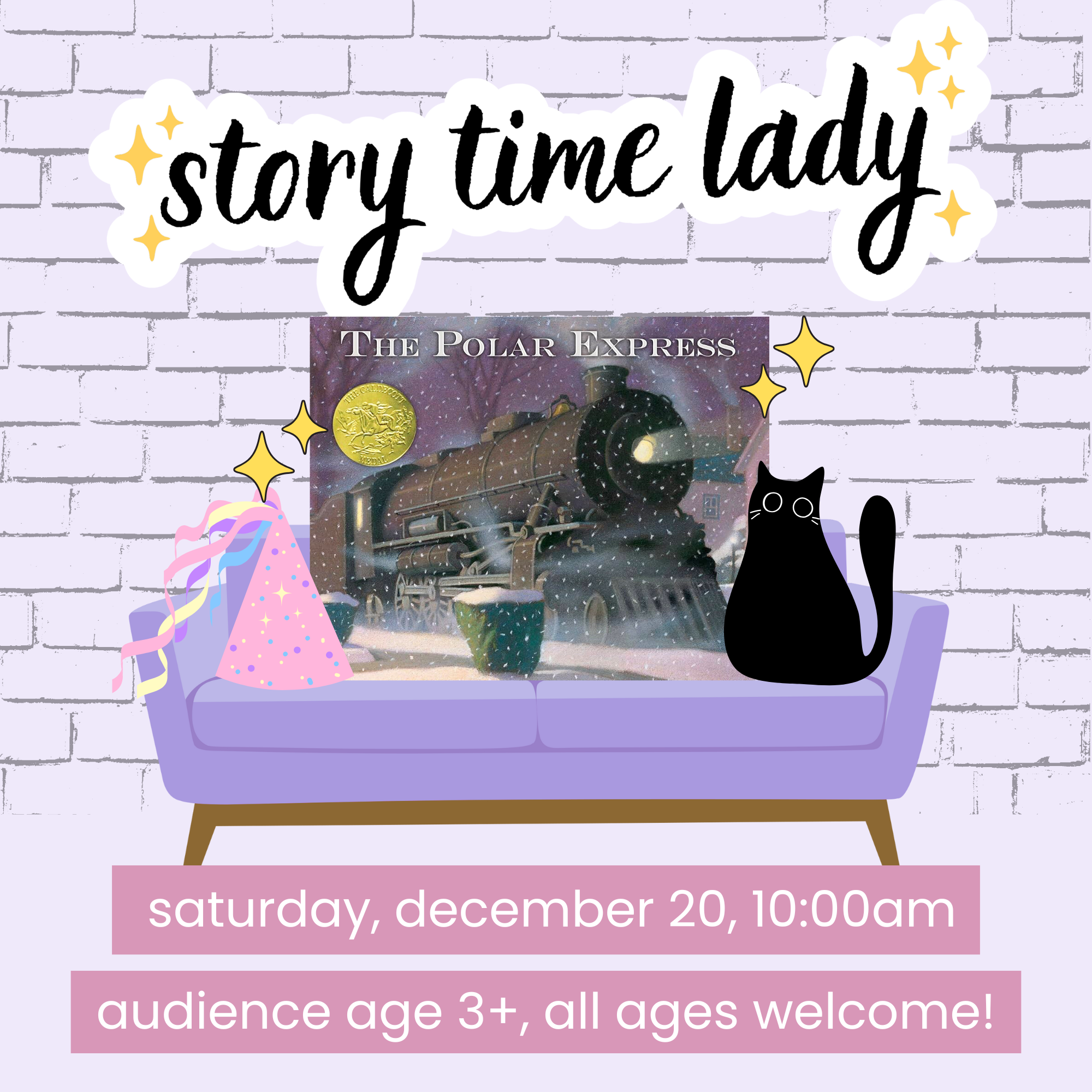 12/20/2025 - Story Time with Story Time Lady – Black Cat Fables